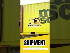 Belparts excavator parts ship out. More stock ready to ship,welcome to contact us!