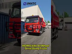 HOWO 6X6 四輪駆動ダンプトラック
