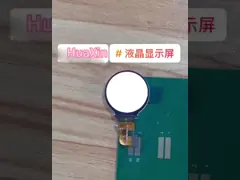 0.95 Inch round Tft Lcd Display 128*128   Resolution,1000c/d sunlight readable 4SPI interface