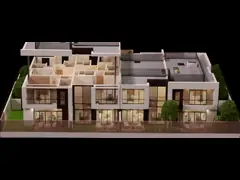 Arquitectura Estética Villa Modelo estructural Plástico Acrílico Metal 100KG