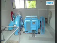 China 500kW Hydro Power Turbine Micro Turbine Generator Hydro Generator for sale