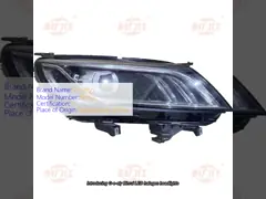 China G-E-Ely Binrui Disassembled Car Parts Used Headlights Assembly LED Halogen 2018-2020 for sale