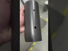 High-Strength Carbon Fiber Roll-Wrapped Tube
