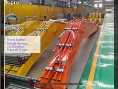China Extended Arm Excavator Attachment For CAT KOMATSU VOLVO SANY Excavator for sale