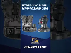 Belparts excavator parts HPV102HW-25A hydraulic pump