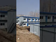 China 20ft/40ft Steel Standard Single Story Container Homes  With Pre Installed Electrical System for sale