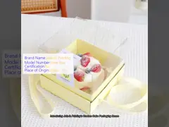 China Pantone Offset Printing Cake Packaging Boxes Customizable And Packaging for sale
