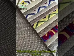 China Plain Flame Retardant Digital Floral Print Fabric Jacquard Print Fabric For Sofa Decoration for sale