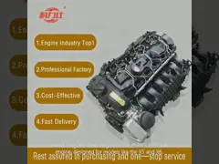 Used Long Block for B-M-W N55 3.0L F15 Engine Models 335 X6 X5 450nm Torque
