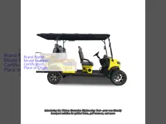 Excursion Sightseeing Cart Golf Course Walking Cart