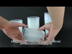 China Custom 500ml U Shape PET Plastic Cups Disposable Cold Drink Boba Tea Coffee Cups Lids Hot Sale Logo Printed U Shape Plastic Cups for sale