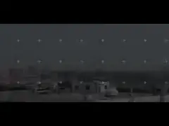 Tweepersoons dubbelzijdig werkstation Personeel bureau met kabelmanagement scherm Moderne stijl