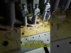 China 18 Colors Rubber Slippers Making Machine For Making Silicone Products for sale