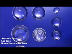 China High-Power COB LED Aspheric Glass Lens for Horticultural Grow Lights for sale