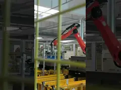 fully automated forklift lithium battery module line. #catlbattery #evebattery #forkliftbattery