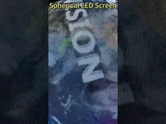 China Spherical Creative LED Screen 360 Degree View Angle Globe Sphere Ball LED Display for sale