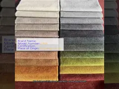 100%polyester Sofa Fabric Knitted Home Textile Fabric for Sofa Plain Velvet Fabric for Home Decoration