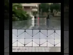 Fogli di policarbonato multiforma X struttura multiparete foglio di policarbonato cavo 16mm- 32mm