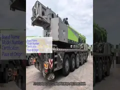 China Used Truck Crane 2018 Used Zoomlion 95t 95 Tons knuckle boom truck for sale