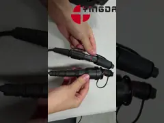 PDLC / DLC GYFJH 4 Core Fiber Optic Patch Cord LC Outdoor Use