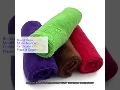 KILINE Fast Drying Micro Fibre 300gsm Car Microfibre Cloths Blue Yellow Green Cleaning Cloth Microfiber Towel Car