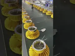 80Ra 240W Explosion Proof High Bay Light Fixture Parapet Mounted