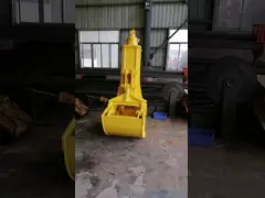 Excavator clamshell bucket excavator bucket excavator long reach arm long reach boom