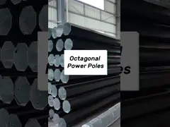 China Hot-dip Galvanized High Voltage Power Electric Transmission Line Pole Electrical Equipment for sale