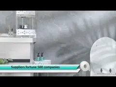 Hibiscus series shower caddy set wall-mounted bathroom rack set