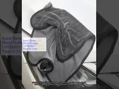 中国 KILINE シングルサイド 扭曲ループ スーパー吸収性 自動車 乾燥 タオル 厚い 扭曲 スタイ 柔らかい 繊維 清掃 布 販売のため