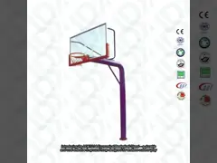 China Economical Basketball Stand Inground Basketball Hoop Cheap Basketball Equipment for sale