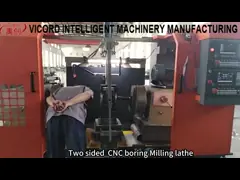 Double Sided Cnc Turning And Milling Boring Lathe Machine For Sluice Valve