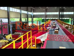 China Logistic Sorted Machine Parcel Sorting Equipment Dws System Swivel Wheel Sorter for sale