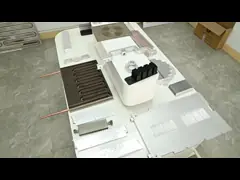 ODM OEM Aluminum Alloy Heat Sink for LED Light Heavy Duty Usage Punching Process