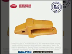 PC400 208-939-3120  PC500 Excavator Bucket Adapter 52HRC Wooden Case