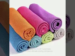 KILINE Custom Ice Towel, Soft Breathable Chilly Towel, Microfiber Towel for Yoga, Sport, Running, Gym, Workout,Camping, Fitness