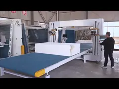 China 5KW Single Blade CNC Foam Cutter Machine Easy Maintenance 0-5m/Min for sale