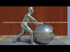 Globe sculpture