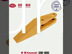 N012 Kawasaki Excavator Wheel Loader Teeth Crack-Resistant Alloy Steel