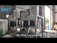 OMT 500KG 220V Spannung Handels-Kristallrohr-Eismaschine für die Eisproduktion