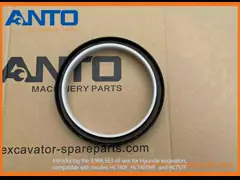 3968563 Oil Seal Excavator Spare Parts Fitting For HYUNDAI HL740-F HL740TM-F HL757-F