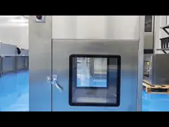 China Explosion-Proof Laminar Flow Transfer Window | 99.999% Purification | Hazardous Material Pass-Through for Chemical, Pharma & GMP Cleanrooms for sale