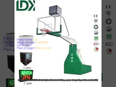 Hot Sale Electric Hydraulic Basketball Hoop Professional Basketball Stand With Wheels