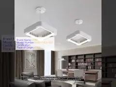 Cina Ventilatore di soffitto a candelabro di cristallo 52 pollici Bluetooth Mute Ventilatore di soffitto telecomando in vendita