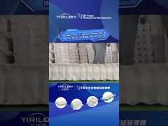 China Compressed Individually Sofa Pocketed Spring Wrapped Coils Pocket Spring For Sofa Cushion for sale