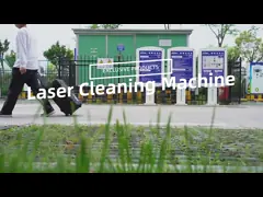 China 300W Pulsed Laser Cleaning Machine 5mJ - 15mJ Portable Laser Rust Cleaning Machine for sale