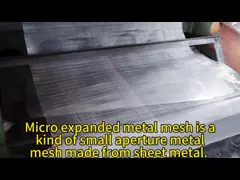 China FLYING TIGER 6*12mm Micro Expanded Metal Mesh Roll For Filter Screen for sale