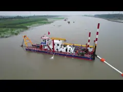 14 Inch River Dredging Equipment With Full Hydraulic System For Sand Mining Project