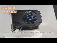 China RoHS Mining Rig GPU RX 560 4GB GDDR5 Graphic Card 7.0Gbps 128 Bit Single Fan for sale