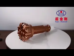 China 130mm Alloy Steel High Pressure DTH Hammer Drill Bit for Hard Rock Drilling and Water Drilling in High Air Pressure for sale